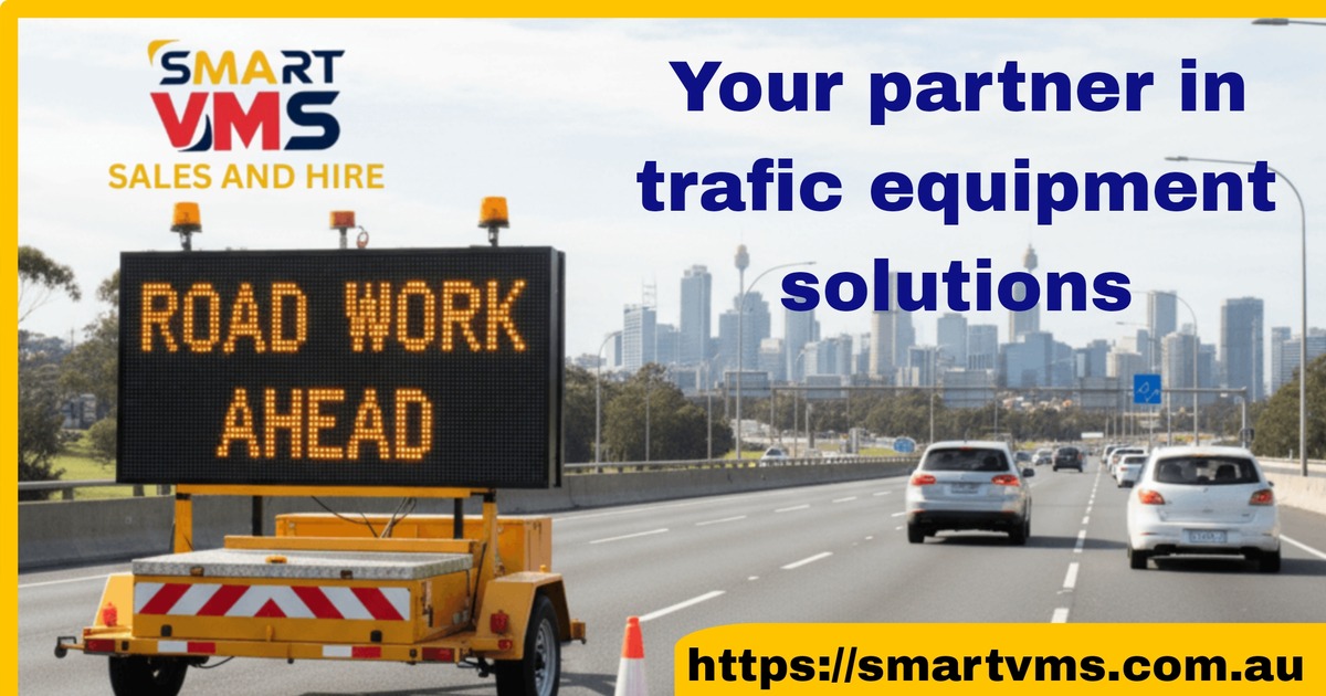 Smart VMS Hire | Variable Message Board Trailer Rentals Australia