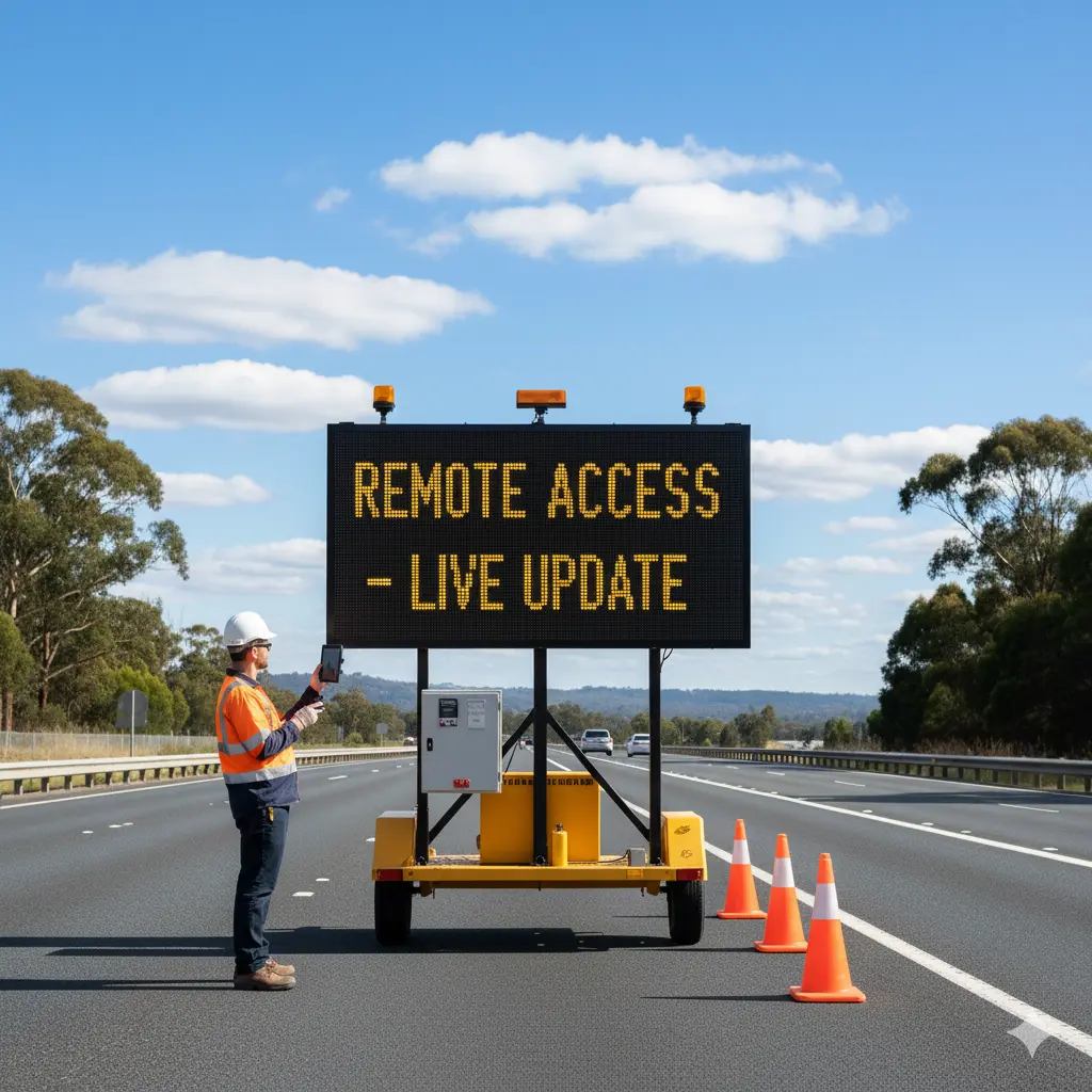 Smart VMS Hire | Variable Message Board Trailer Rentals Australia